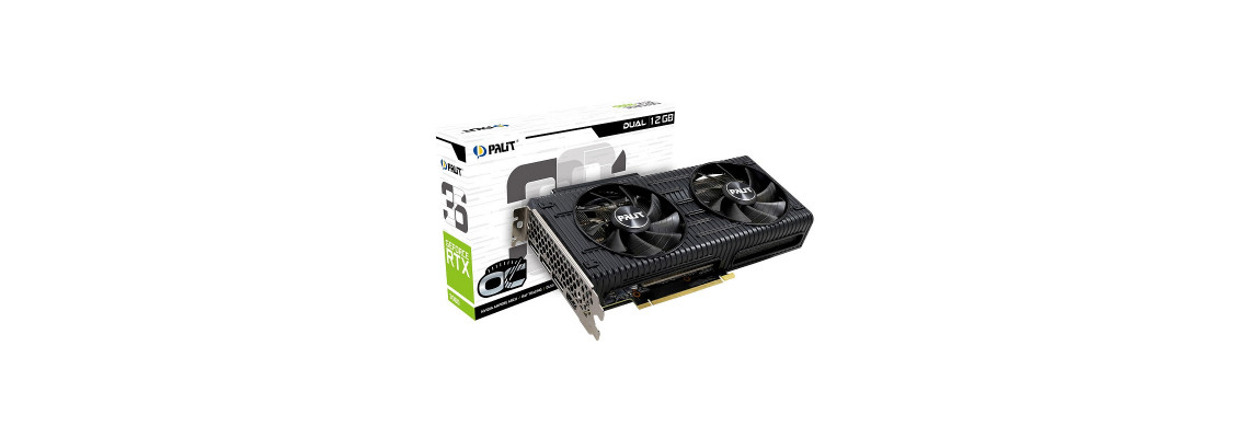 Palit GeForce RTX 3060 Dual 12GB GDDR6 NVIDIA Palit Maroc