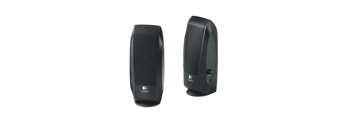 Logitech S120 Stereo Speakers Périphériques Logitech Maroc