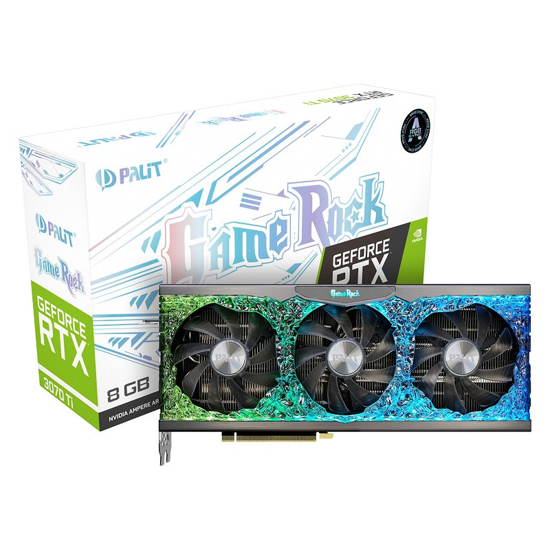 Palit GeForce RTX 3070 Ti GameRock OC 8GB GDDR6X NVIDIA Palit Maroc Palit GeForce RTX 3070 Ti GameRock OC 8GB GDDR6X NVIDIA Palit Maroc