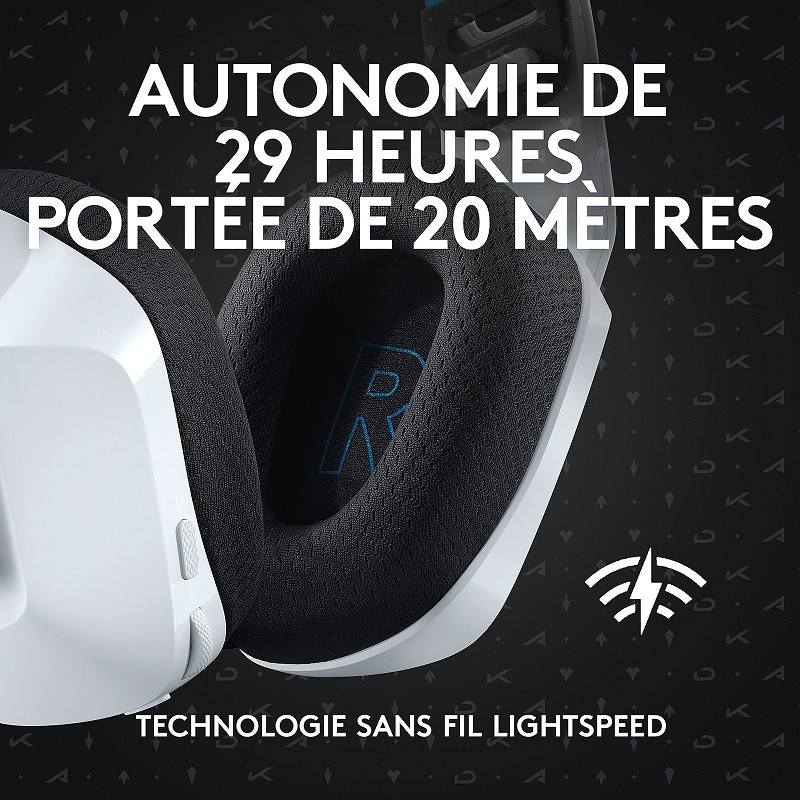 Logitech G G733 Lightspeed (LoL K/DA) Casques Logitech Maroc