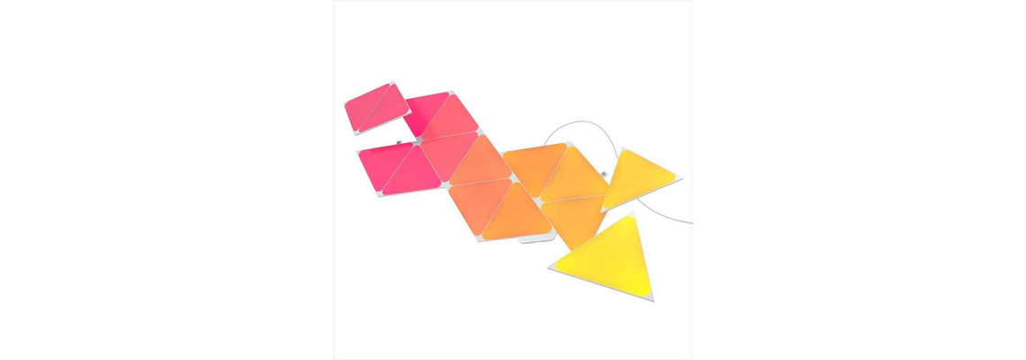 Nanoleaf Shapes Triangles Starter Kit (15 pièces) Périphériques de ...