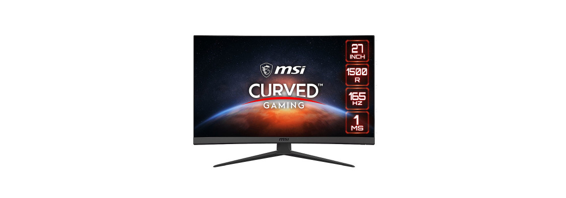 MSI Optix G27C6 27" 165Hz Freesync Curved Moniteurs MSI Maroc