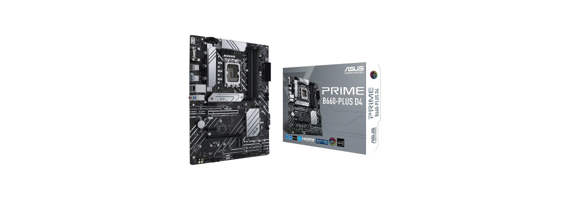 ASUS PRIME B660-PLUS D4 Socket 1700 ASUS Maroc