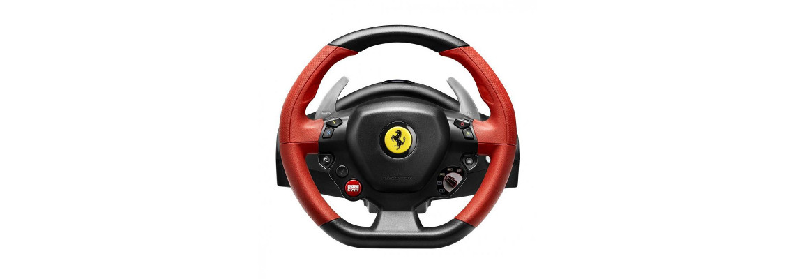 Thrustmaster Ferrari 458 Spider Racing Wheel Volants pour PC Thrust...