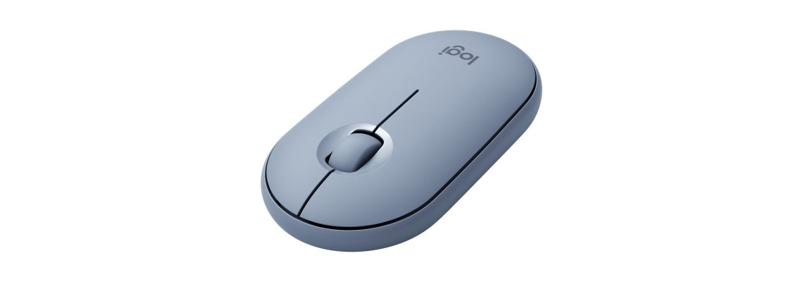Logitech Pebble M350 (Bleu gris) Souris Logitech Maroc