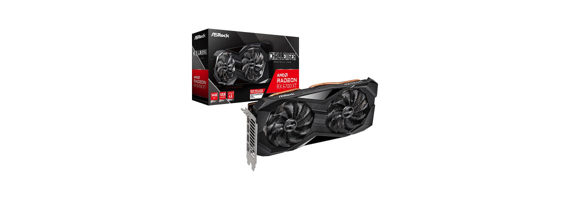 ASRock AMD Radeon RX 6700 XT Challenger D 12GB GDDR6 Cartes graphiq...