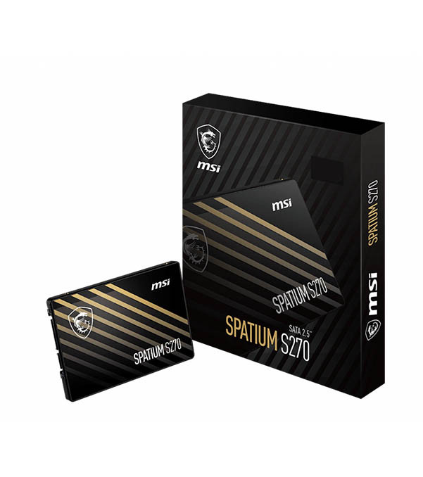 MSI SSD SPATIUM S270 960GB Disques durs et SSD MSI Maroc