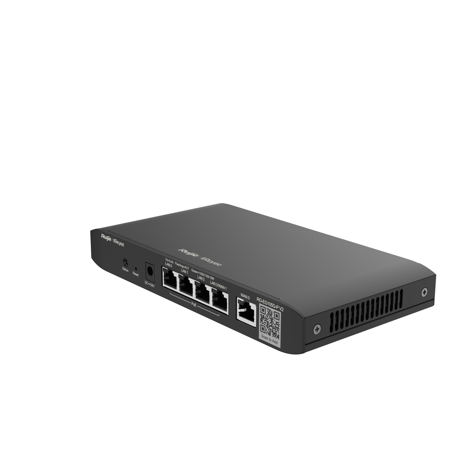 RUIJIE ROUTER 5-PORT GIGABIT CLOUD MANAGED POE RG-EG105G-P V Réseau...