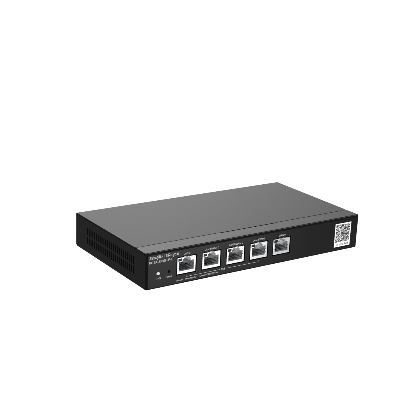 RUIJIE ROUTER 5-PORT GIGABIT CLOUD MANAGED POE RG-EG305GH-P-E Résea...