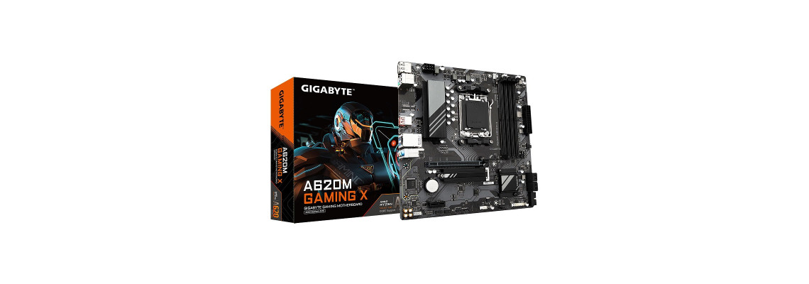 Gigabyte A620M GAMING X Socket AM5 Gigabyte Maroc