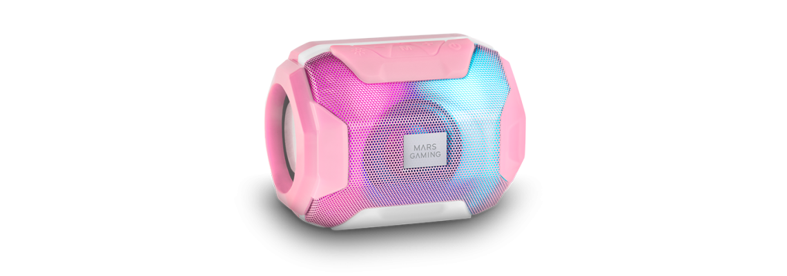 Mars Gaming MSBAX RGB Pink Enceinte PC Mars Gaming Maroc