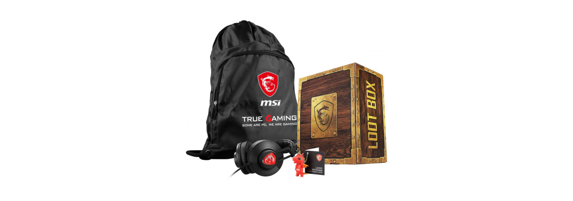 Msi loot box Pack Casques MSI Maroc