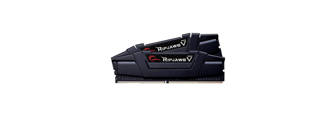 G.Skill RipJaws 5 Series Black 16Go (2x 8Go) DDR4 3200 MHz CL16 Mém...