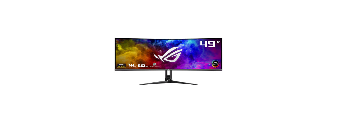 ASUS ROG Swift PG49WCD 49" OLED Moniteurs ASUS Maroc