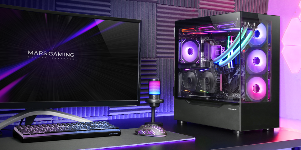 Mars Gaming MC-ULT Black Boitiers PC Mars Gaming Maroc