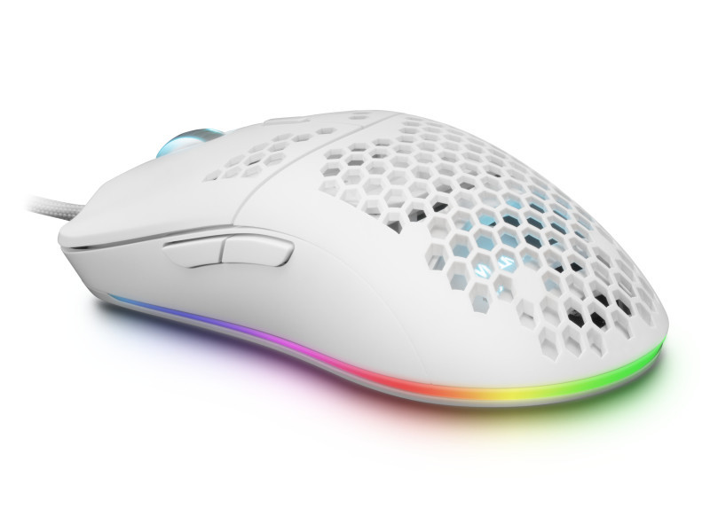 Mars Gaming MMAX White Souris Mars Gaming Maroc