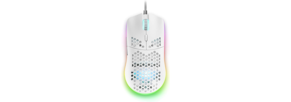 Mars Gaming MMAX White Souris Mars Gaming Maroc