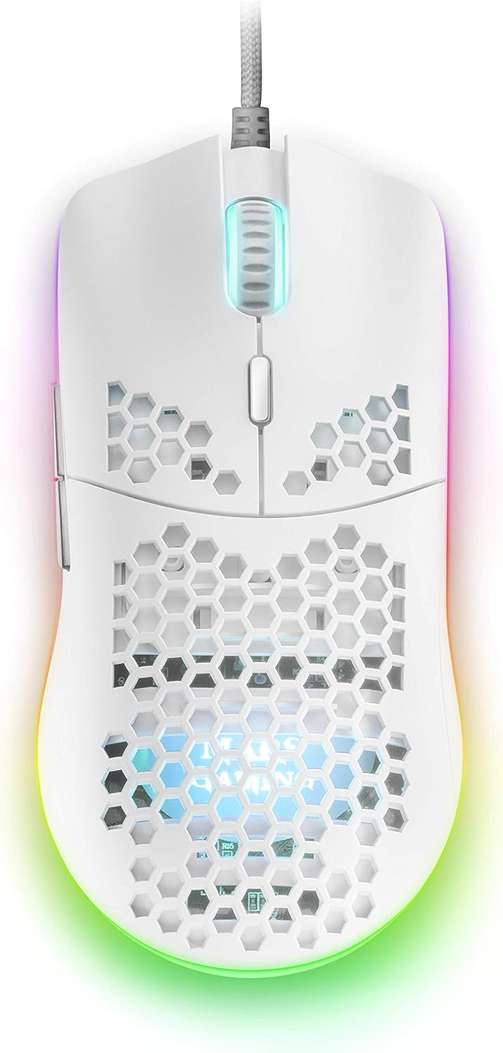 Mars Gaming MMAX White Souris Mars Gaming Maroc