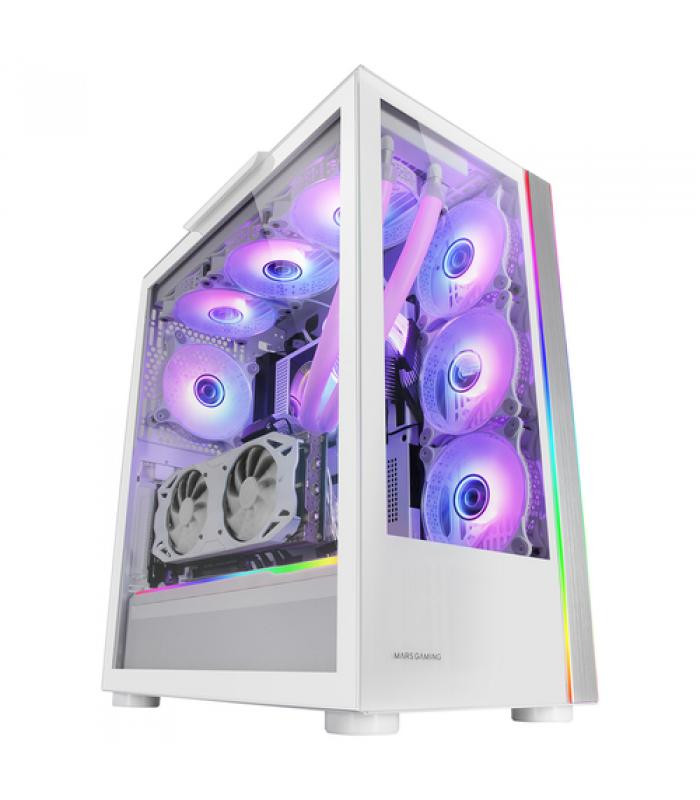 Mars Gaming MCULTRA White Boitiers PC Mars Gaming Maroc