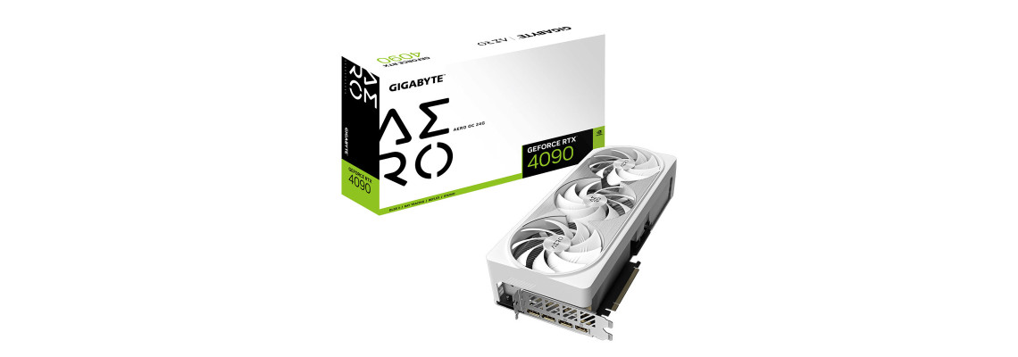 Gigabyte AORUS GeForce RTX 4090 AERO OC 24G Cartes graphiques Gigab...