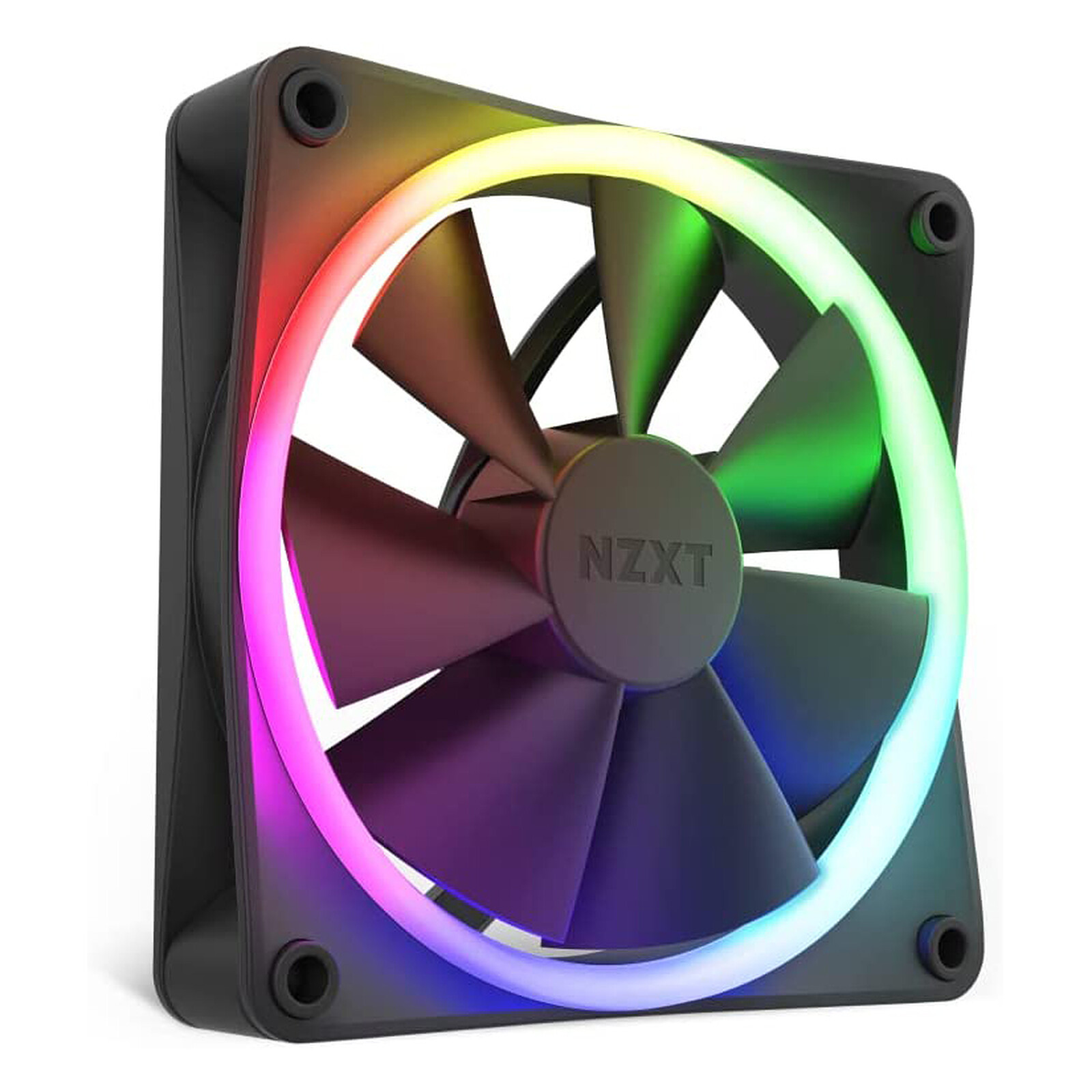 NZXT F140 RGB (Noir) Ventilateurs boîtier NZXT Maroc