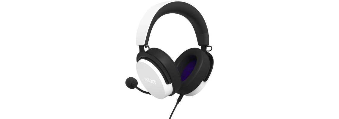 NZXT Relay Headset (Blanc) Casques NZXT Maroc