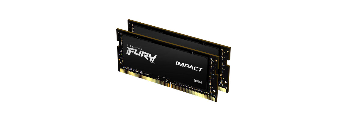 Kingston FURY Impact SO-DIMM 32 Go (2 x 16 Go) DDR4 3200 MHz CL20 M...