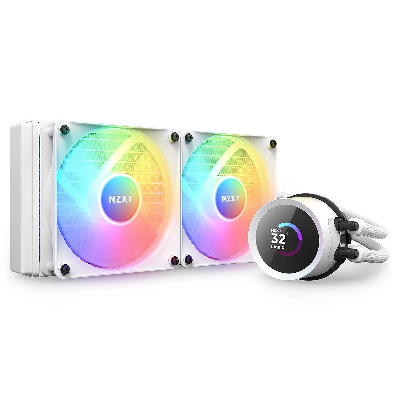 NZXT Kraken 240 RGB White Kits Watercooling NZXT Maroc