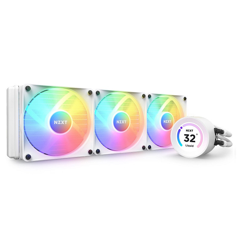 NZXT Kraken Elite 360 RGB White Kits Watercooling NZXT Maroc