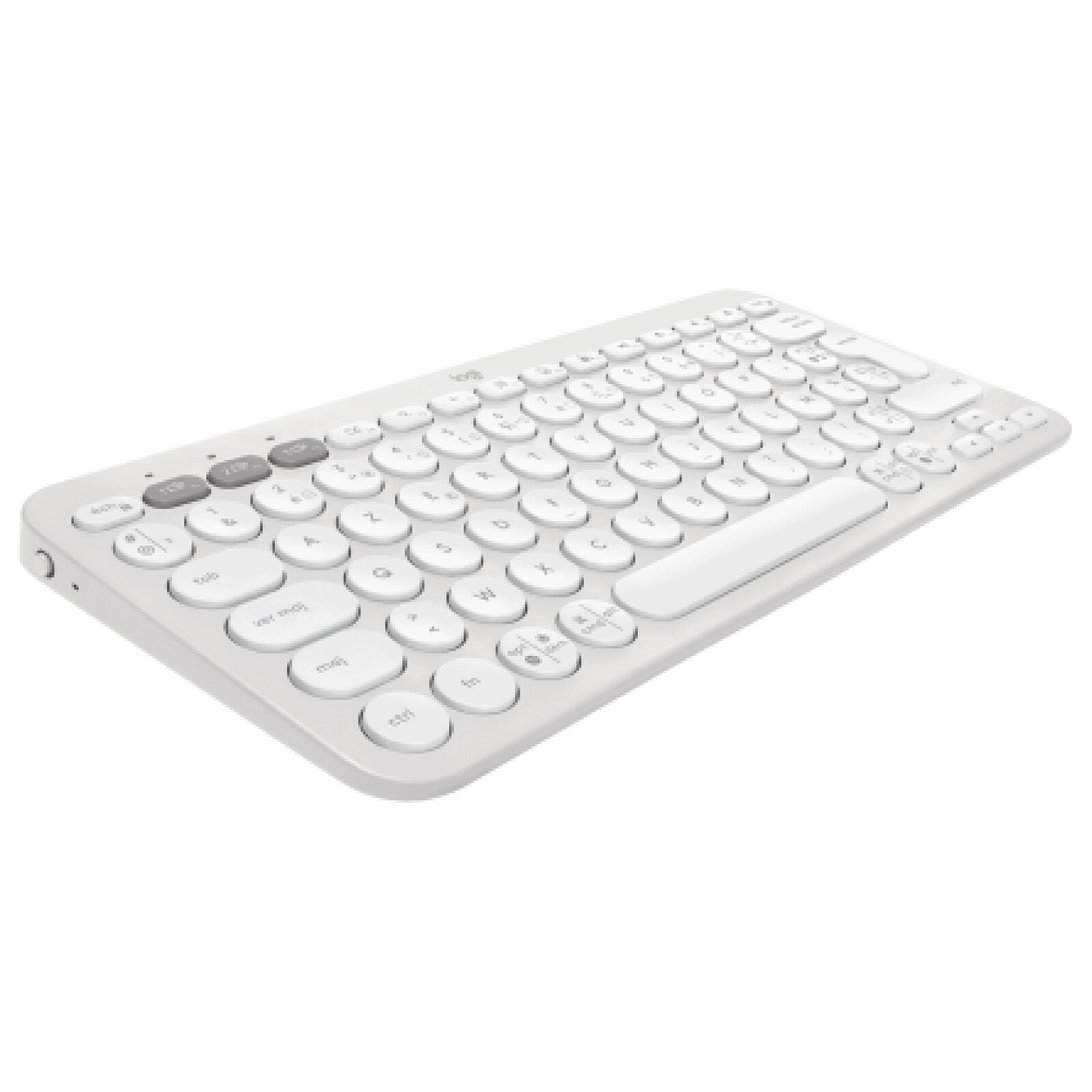 Logitech Pebble Keys 2 K380s (White) Claviers Logitech Maroc