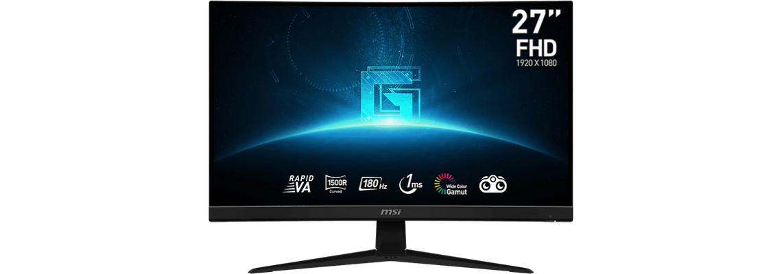 MSI Optix G27C4 E3 27" 180Hz Curved Moniteurs MSI Maroc