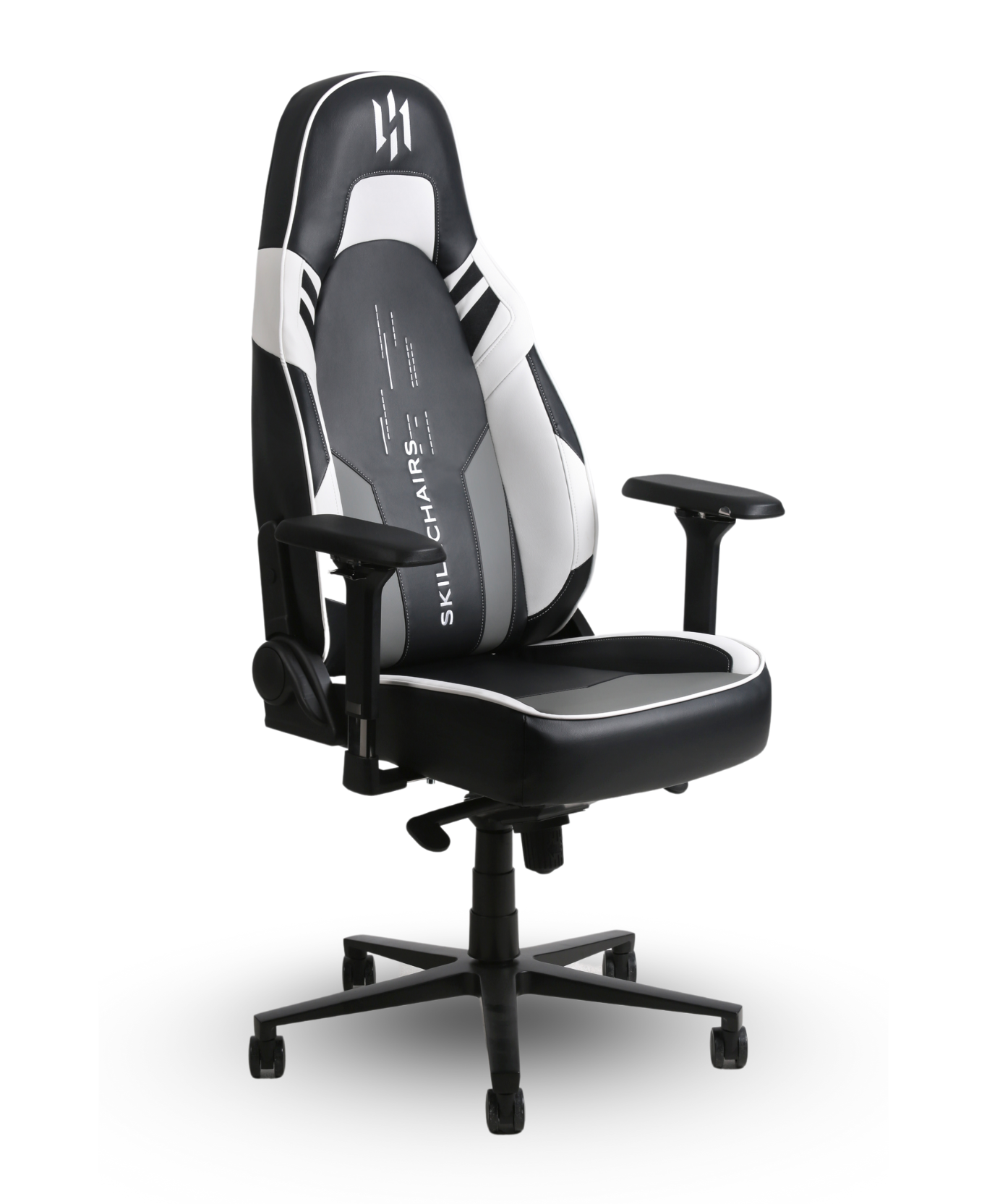 SKILLCHAIRS SCV1 STALKER WHITE Chaise gamer SKILLCHAIRS Maroc