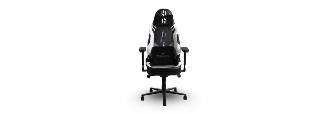 SKILLCHAIRS SCV1 STALKER WHITE Chaise gamer SKILLCHAIRS Maroc