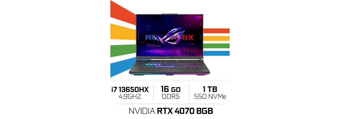 ASUS ROG STRIX G614J Intel Core i7-13650HX/16GB DDR5/1TB SSD/RTX407...