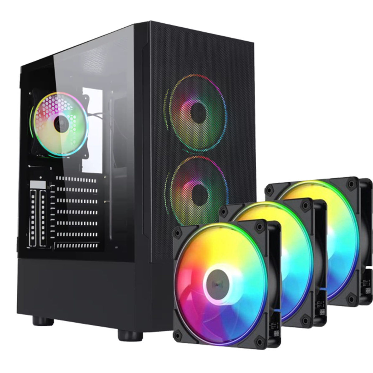 XTRMLAB FLUX + XTRMLAB XT120 ARGB (Triple Pack) + HUB Accueil Ultra...