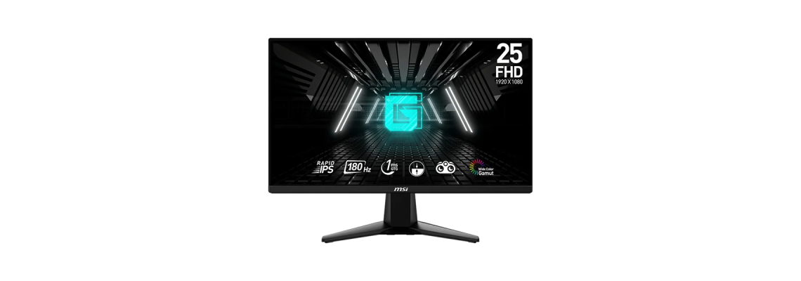 MSI G255F 24.5" Rapid IPS 180Hz Moniteurs Gamer MSI Maroc