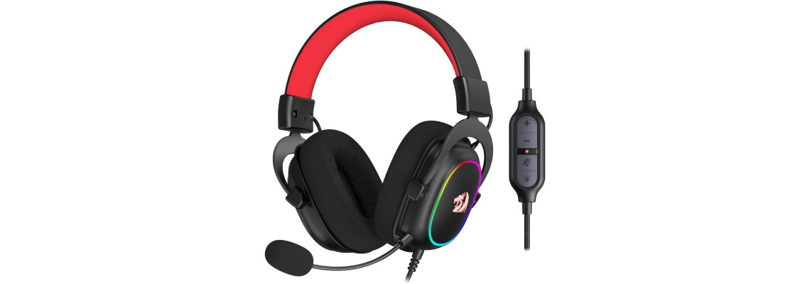Redragon H510 Zeus-X RGB Wired Gaming Headset Casques Redragon Maroc