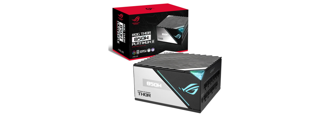 ASUS ROG Thor 850W Platinum II Plus de 900 W ASUS Maroc