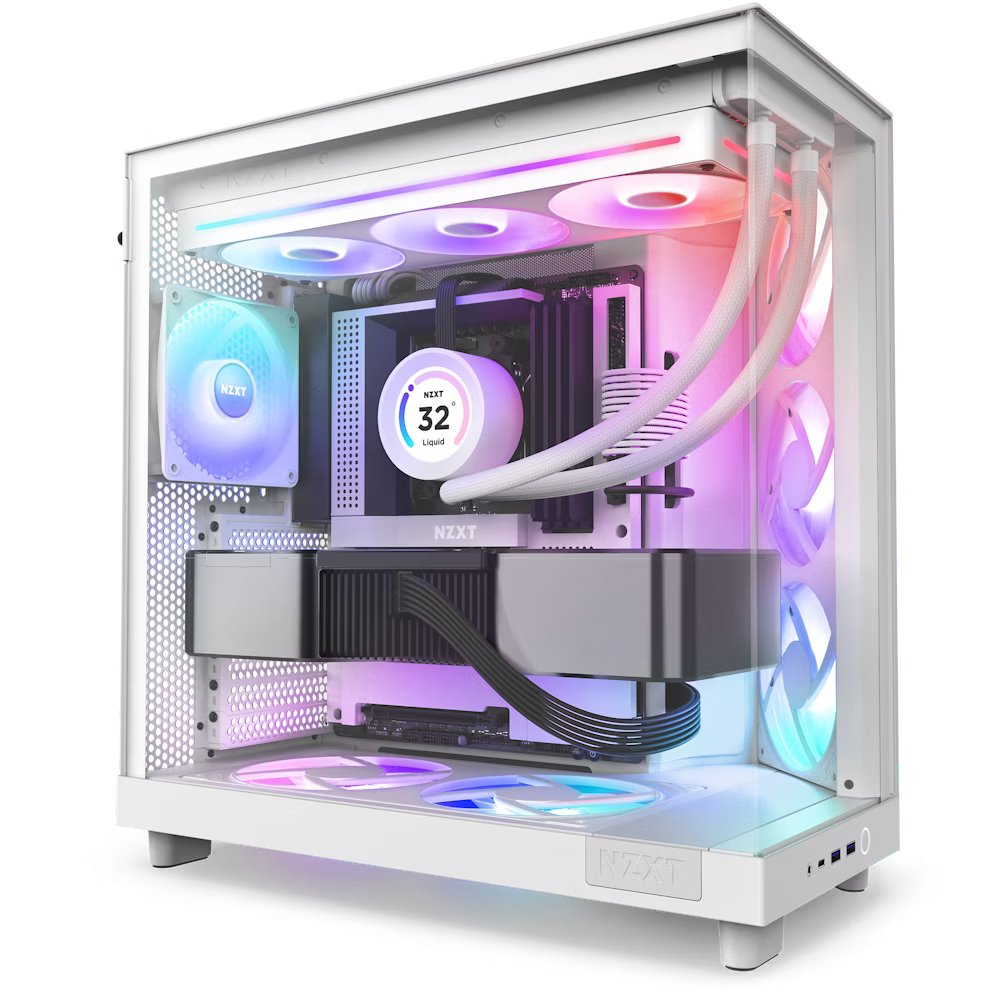 NZXT F360 RGB Core (White) Refroidissement NZXT Maroc
