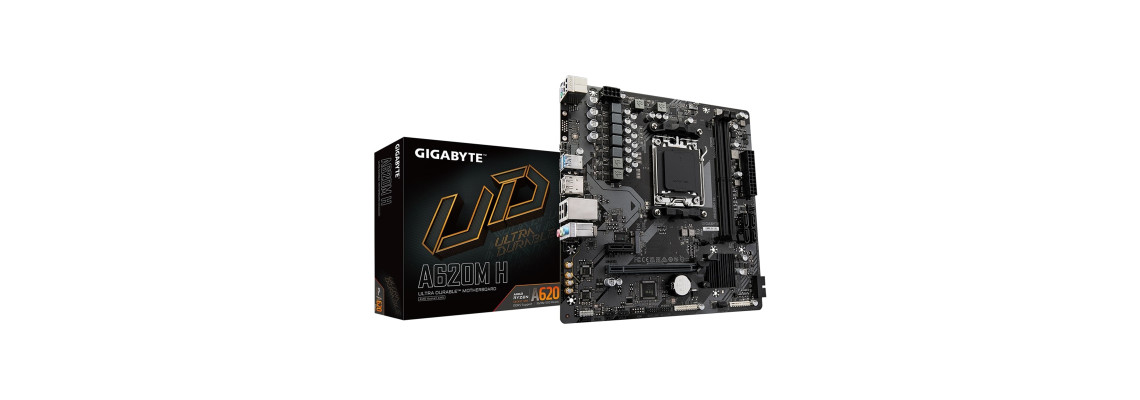 Gigabyte A620M H Socket AM5 Gigabyte Maroc