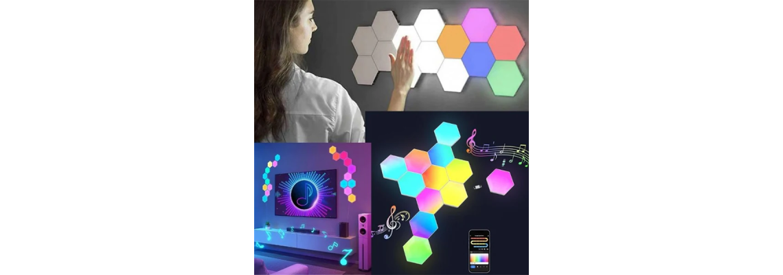 Smart Hexagon lights (6 pièces) Périphériques de jeu Maroc