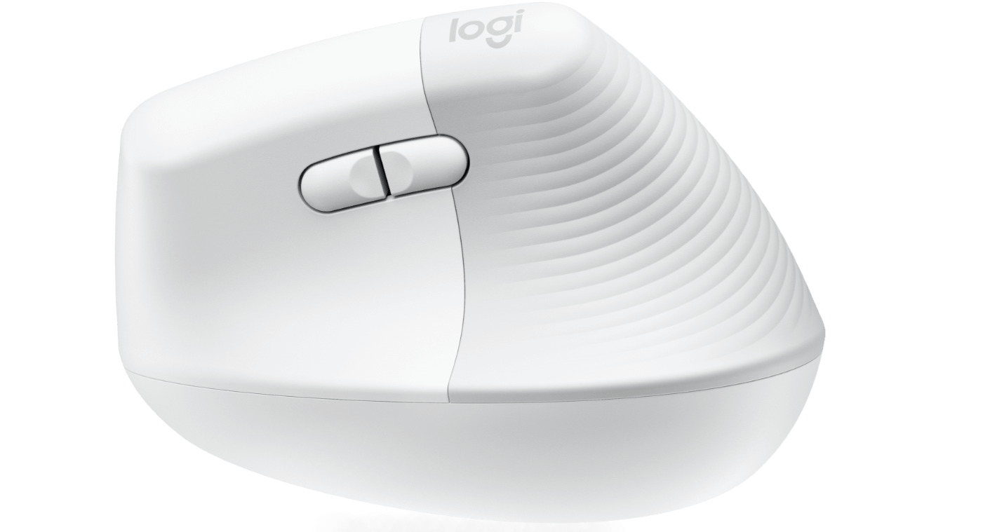Logitech Lift Vertical Ergonomic (White) Souris Logitech Maroc