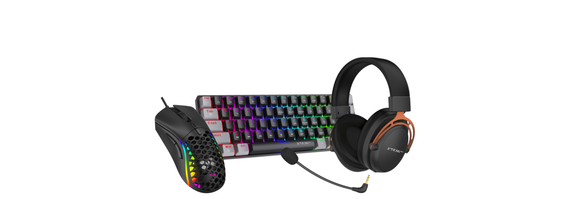 BUNDLE XTRMLAB Vortex (Red Switch) + XTRMLAB Wave X Wireless + XTRM...