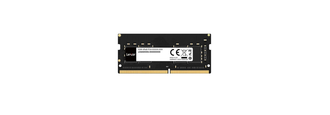 Lexar SO-DIMM 16GB DDR4 3200 MHz CL22 Mémoire vive PC portable Lexa...