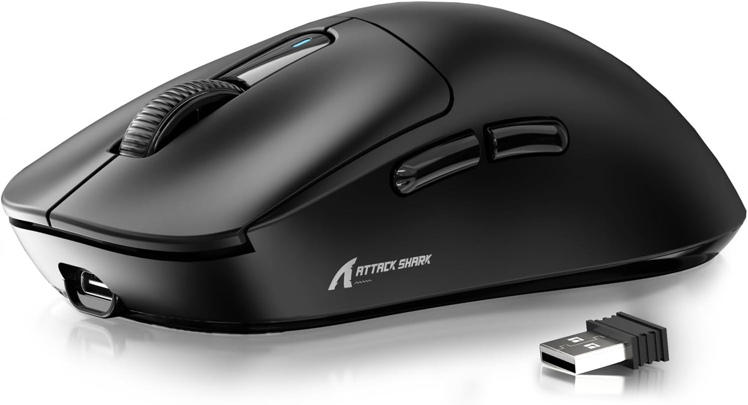 ATTACK SHARK X3 (Black) Souris ATTACK SHARK Maroc
