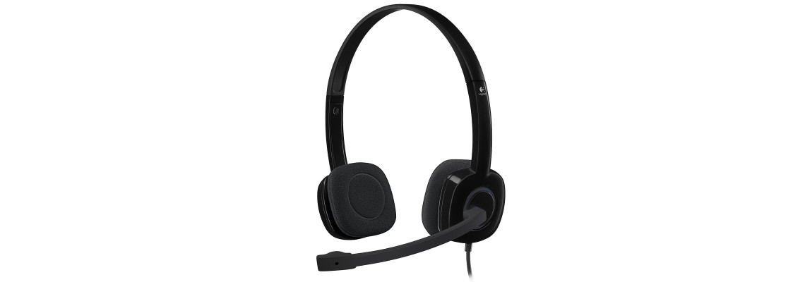 Logitech Stereo Headset H151 Casques Logitech Maroc