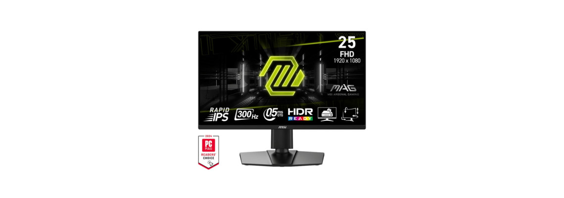 MSI MAG 255PXF 24.5" IPS 300Hz Moniteurs MSI Maroc