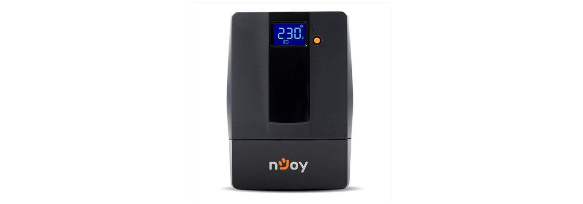 Onduleur nJoy UPS Horus Plus 1000, line-interactive, 1000VA/600W, tower, 4 x Prise FR, touch LCD ...