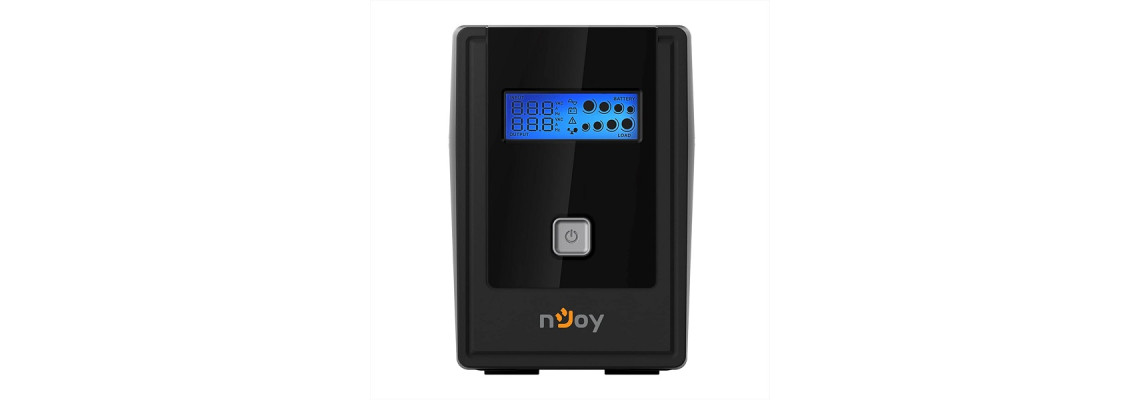 Onduleur nJoy UPS Cadu 650, line-interactive, 600VA/360W, tower, 2 ...