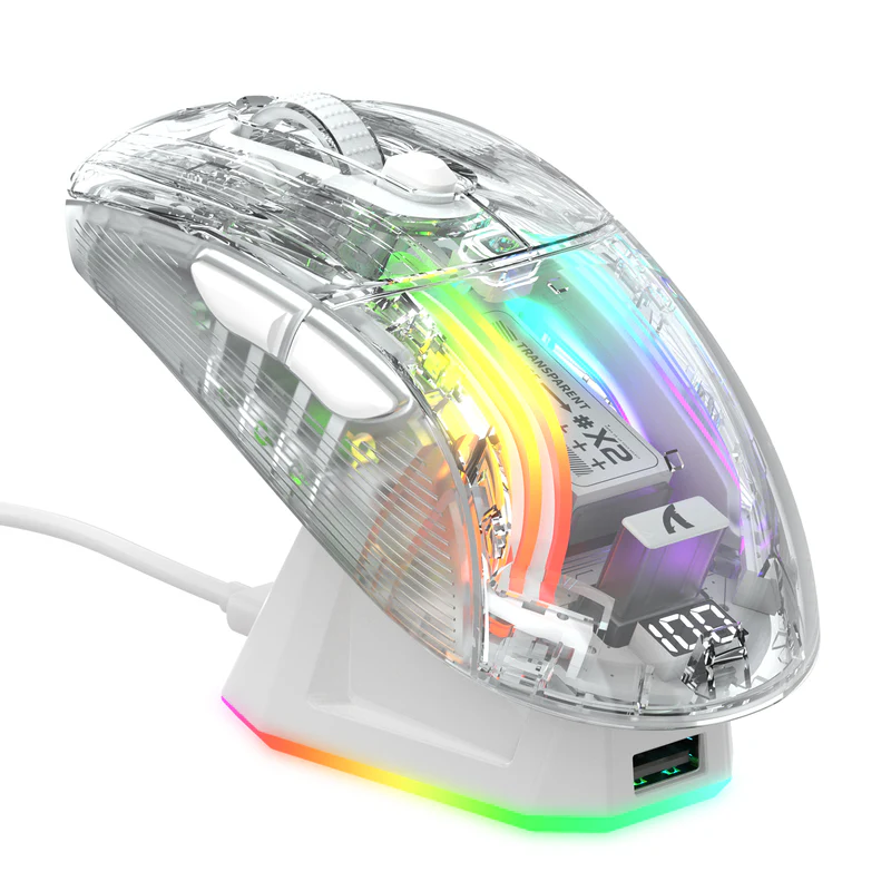 ATTACK SHARK X2 Pro (White) Souris ATTACK SHARK Maroc